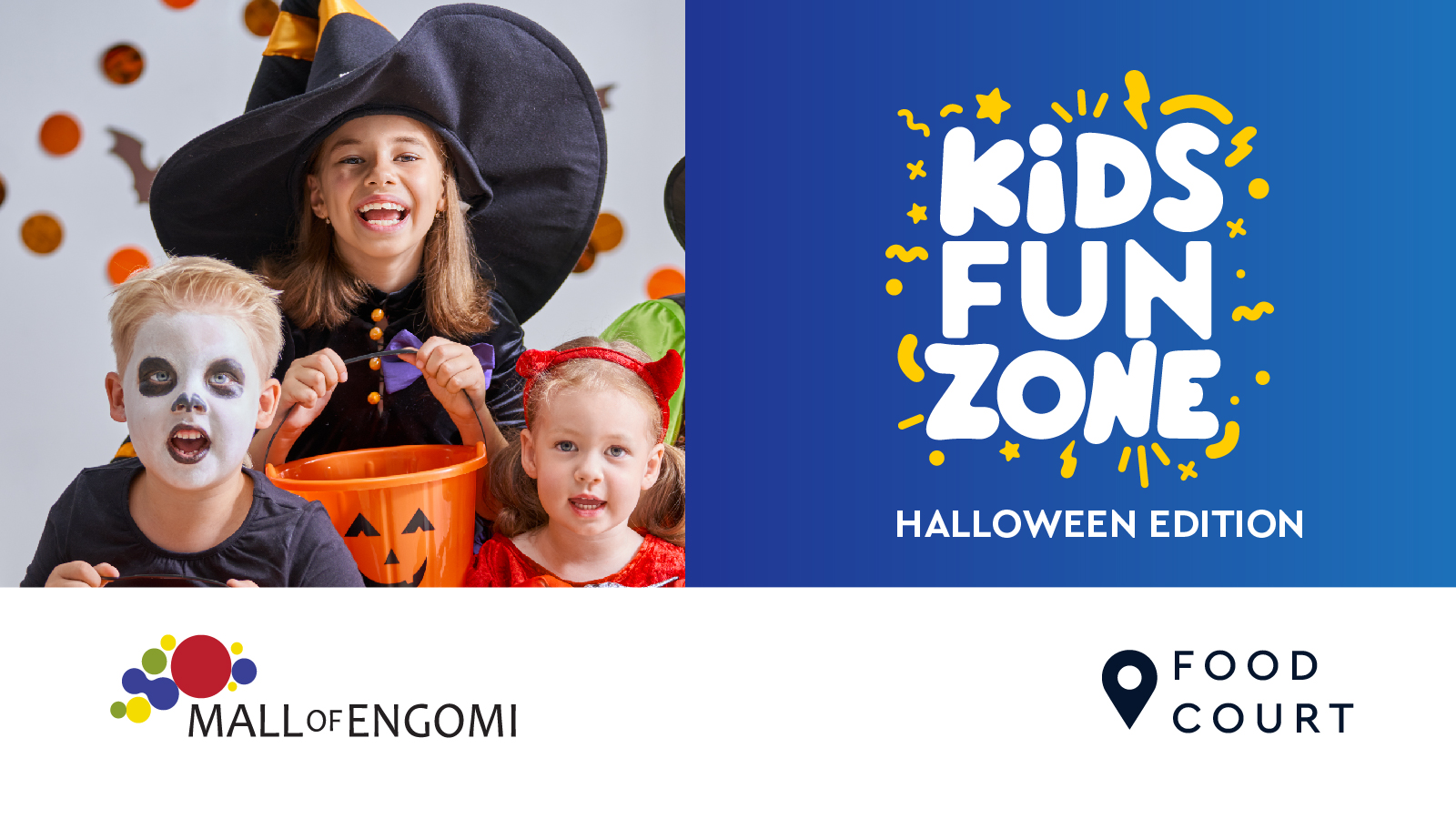 KIDS FUN ZONE | Halloween Edition | Mall of Engomi