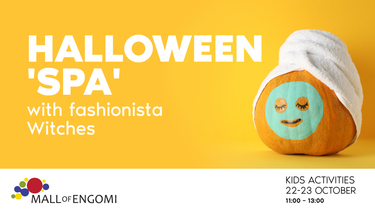 HALLOWEEN ‘SPA’ with fashionista Witches | Mall of Engomi
